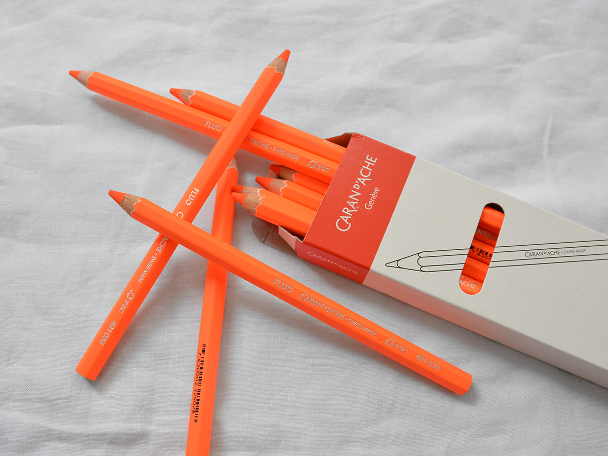 Caran d'Ache, Maxi Pencil Fluorescent - MAKIE