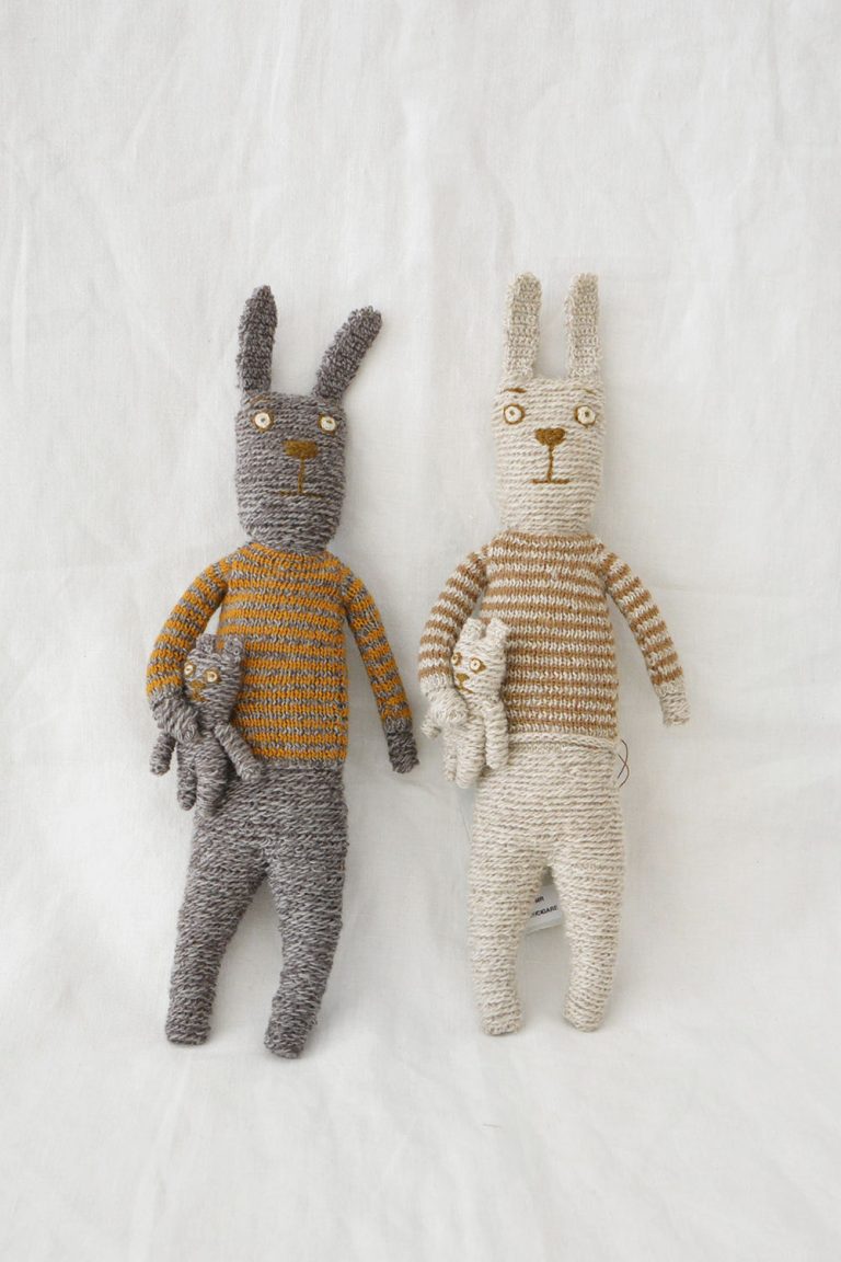 Sophie Digard Hand Knit Stuffed Animals - Rabbit - MAKIE