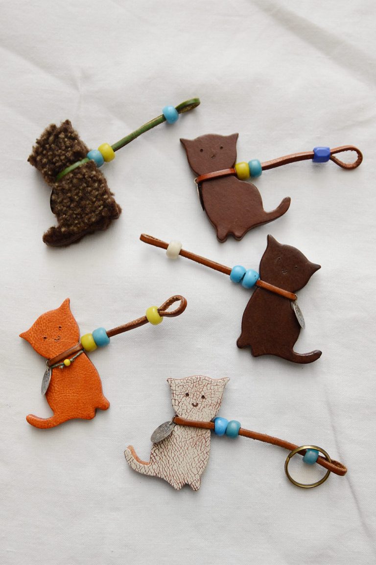 Henry Cuir, Keychain - Cats No,1 - MAKIE