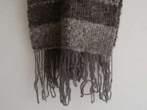 Atem/Meta, Hand Woven Open Side Vest - Dark Brown - MAKIE