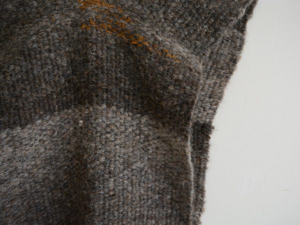 Atem/Meta, Hand Woven Open Side Vest - Dark Brown - MAKIE