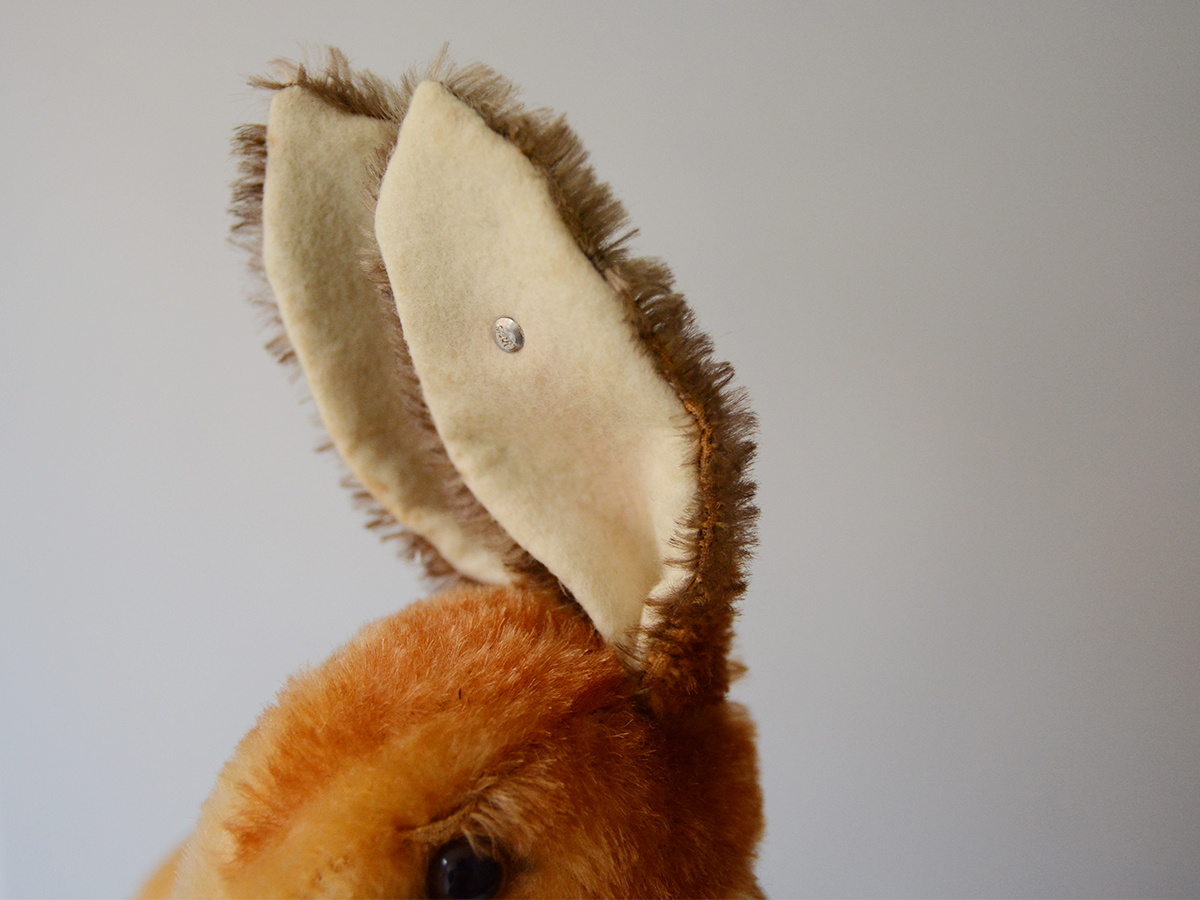 Vintage Steiff Bunny Rabbit Hand Puppet - MAKIE