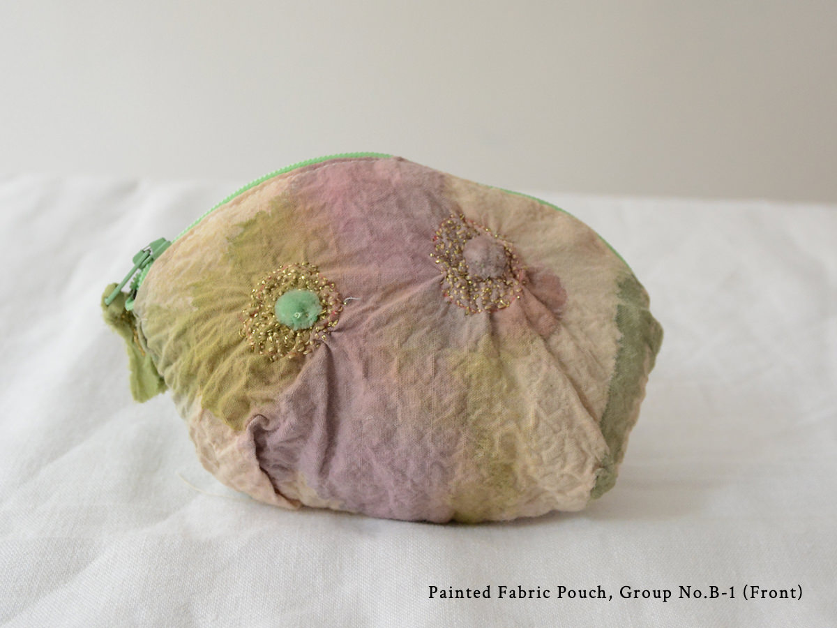 Antonia Rossi x Giulia Maria Piccinini, Painted and Embroidered Pouch ...