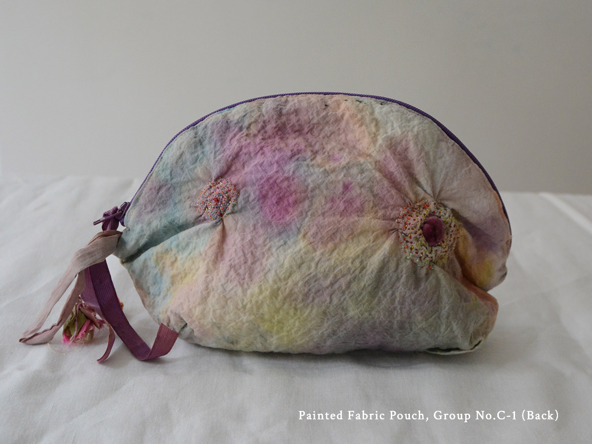 Antonia Rossi x Giulia Maria Piccinini, Painted and Embroidered Pouch ...