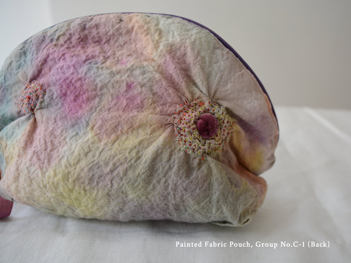 Antonia Rossi x Giulia Maria Piccinini, Painted and Embroidered Pouch ...