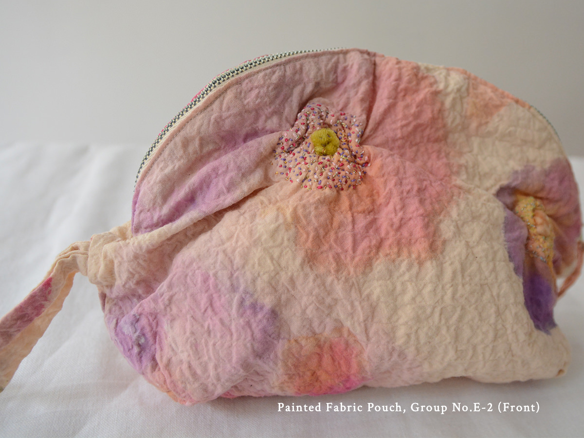 Antonia Rossi x Giulia Maria Piccinini, Painted and Embroidered Pouch ...